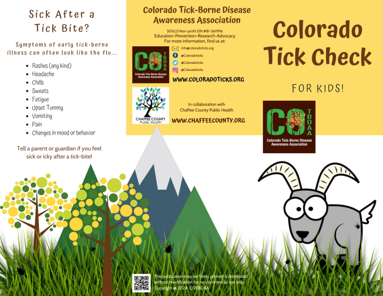 Colorado Tick-Borne Disease Awareness Association (COTBDAA) - Education ...