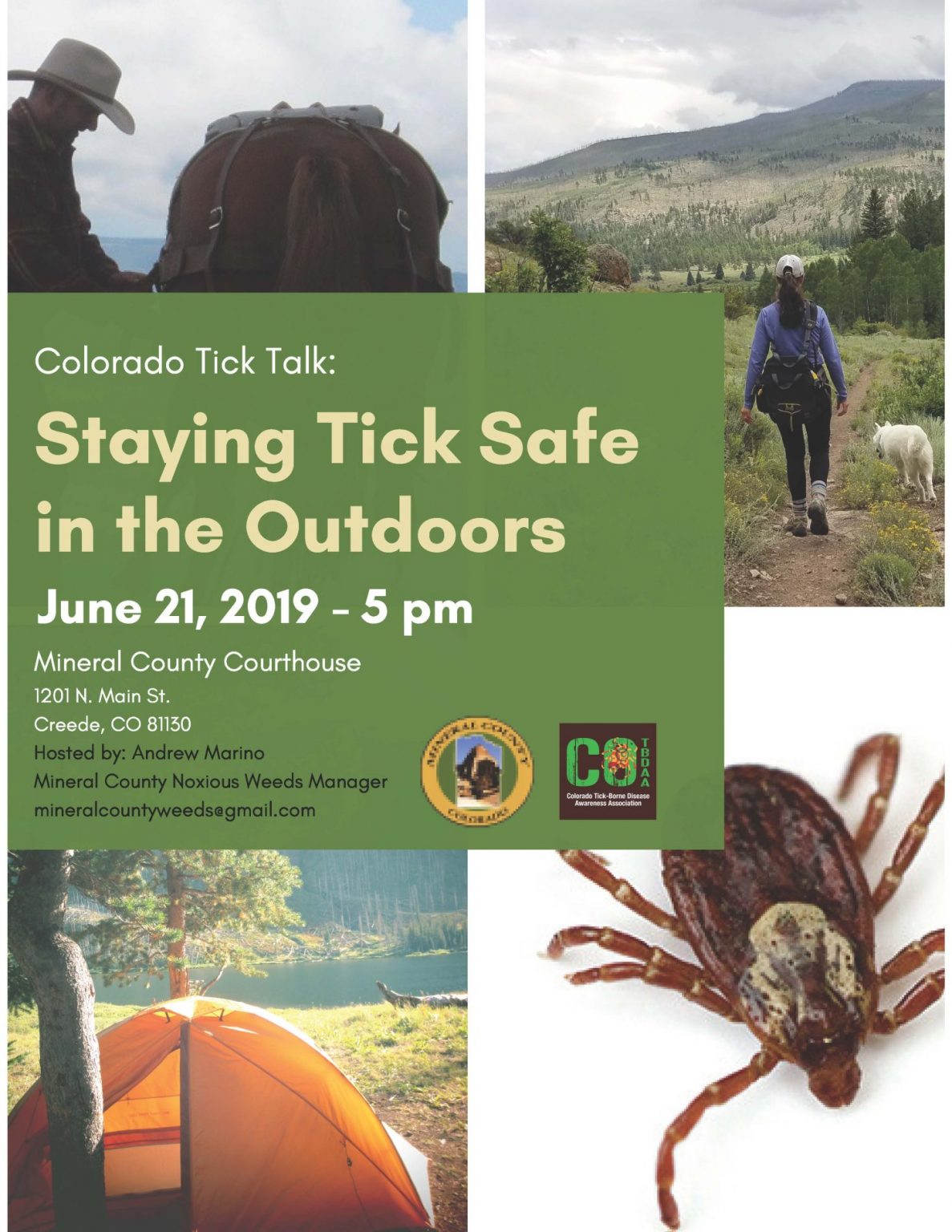 Colorado Tick-Borne Disease Awareness Association (COTBDAA) - Education ...